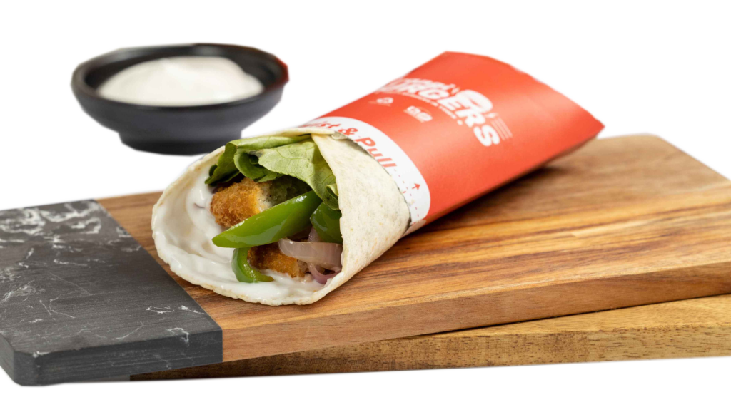 firangi aloo tikki wrap – Firangi Burgers